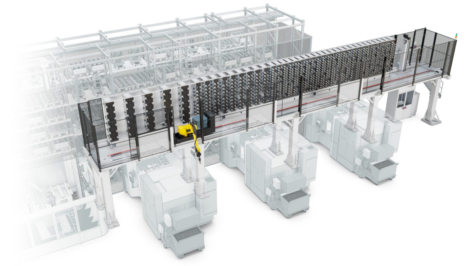 Tool automation maximizes spindle utilization