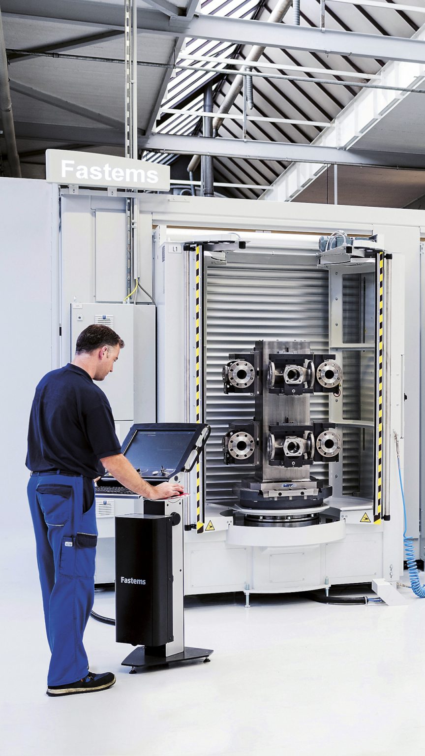 Fastems | Flexible Pallet Container (FPC) Linear Automation