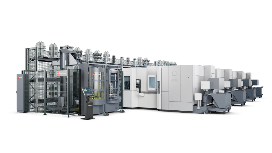 Flexible Pallet System (FPS) for 4 and 5 Axis Milling Machine Tools