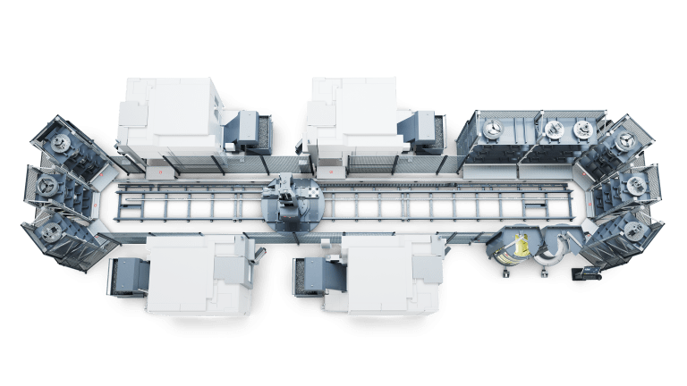 Flexible Pallet System (FPS) for 4 and 5 Axis Milling Machine Tools