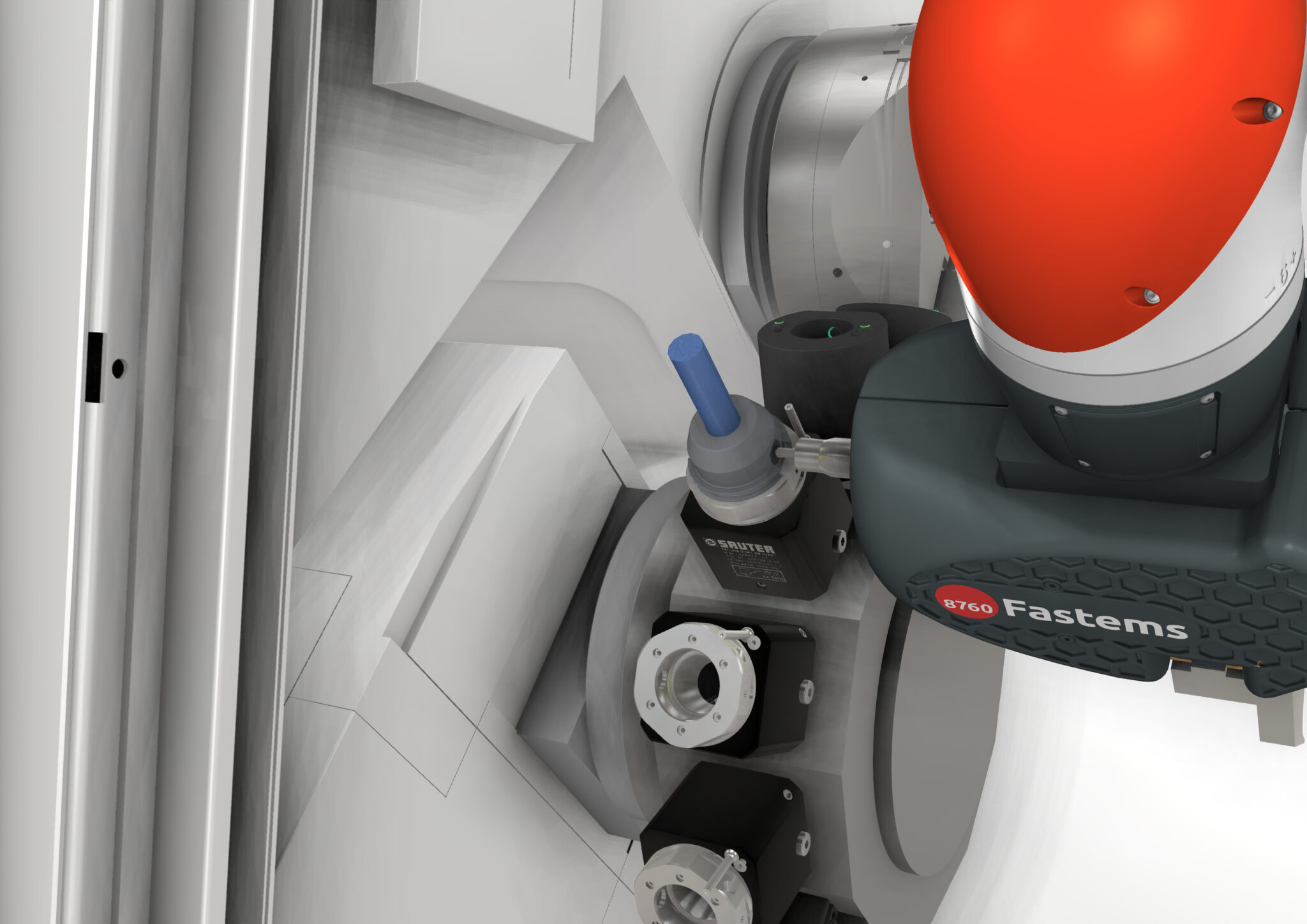 Turret Tool Changer changes tool into a turning machine in seconds